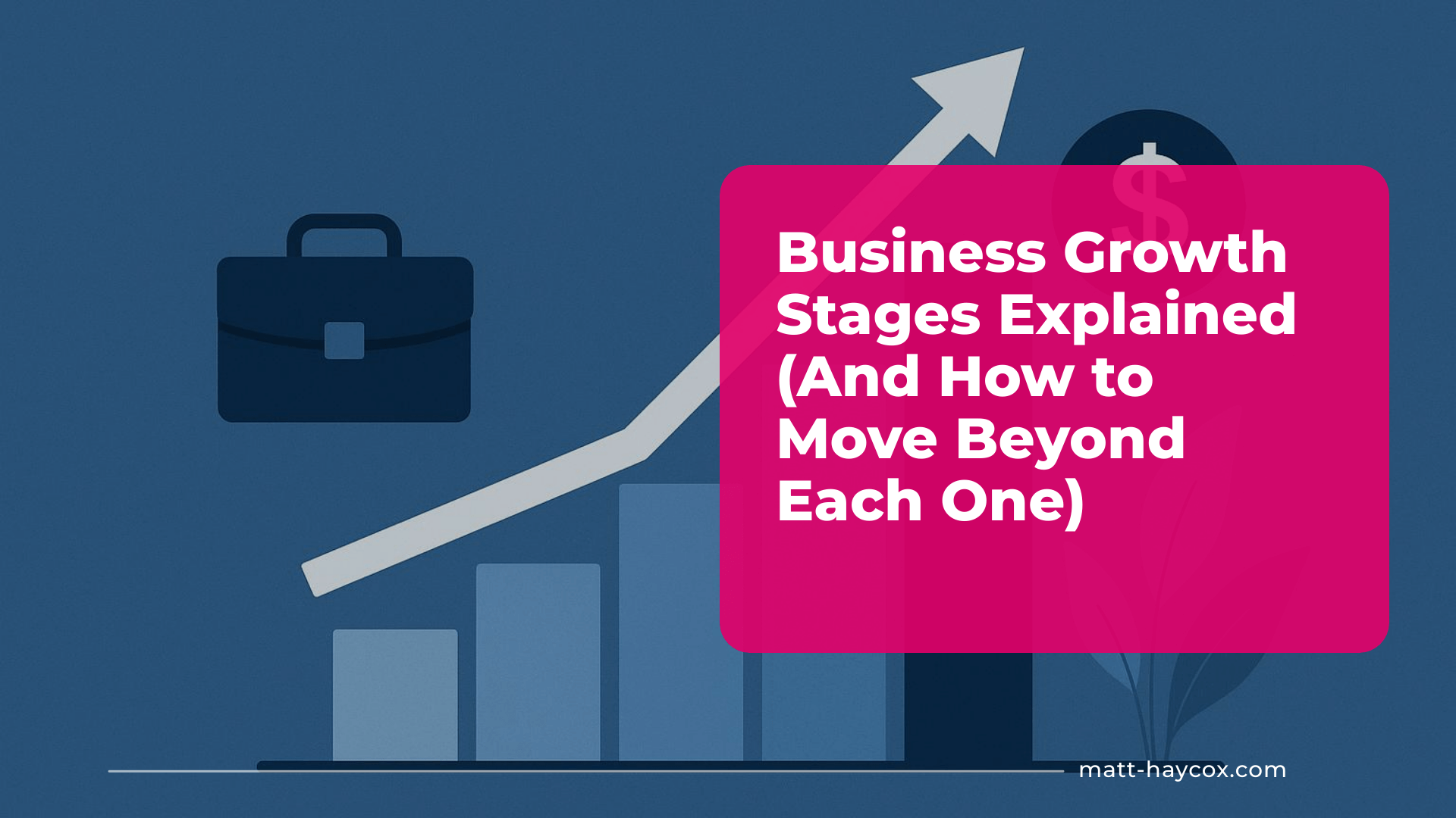Business Growth Stages Explained - Matt Haycox - Entrepreneur, Investor ...
